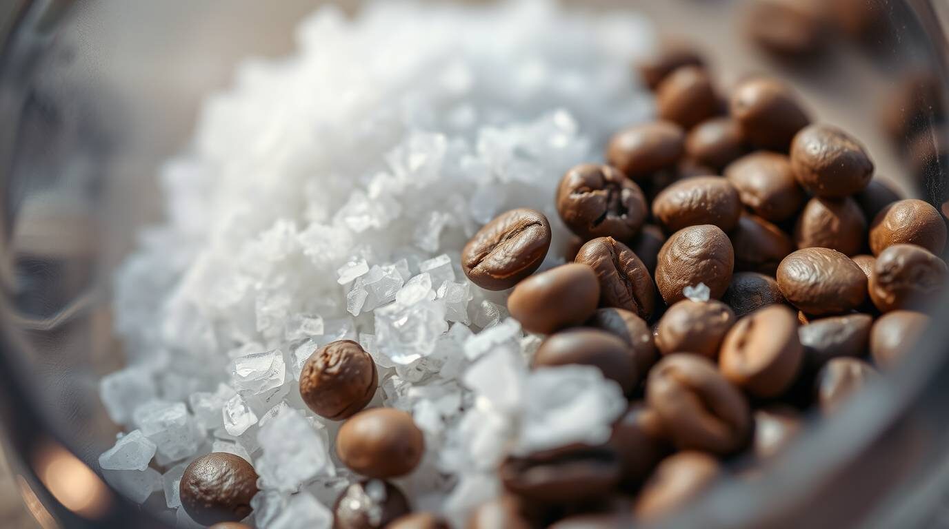 塩にコーヒー豆を入れる驚きの効果とは⁉️ 固まらない裏技から絶品スイーツまで徹底解説｜coffee-times
